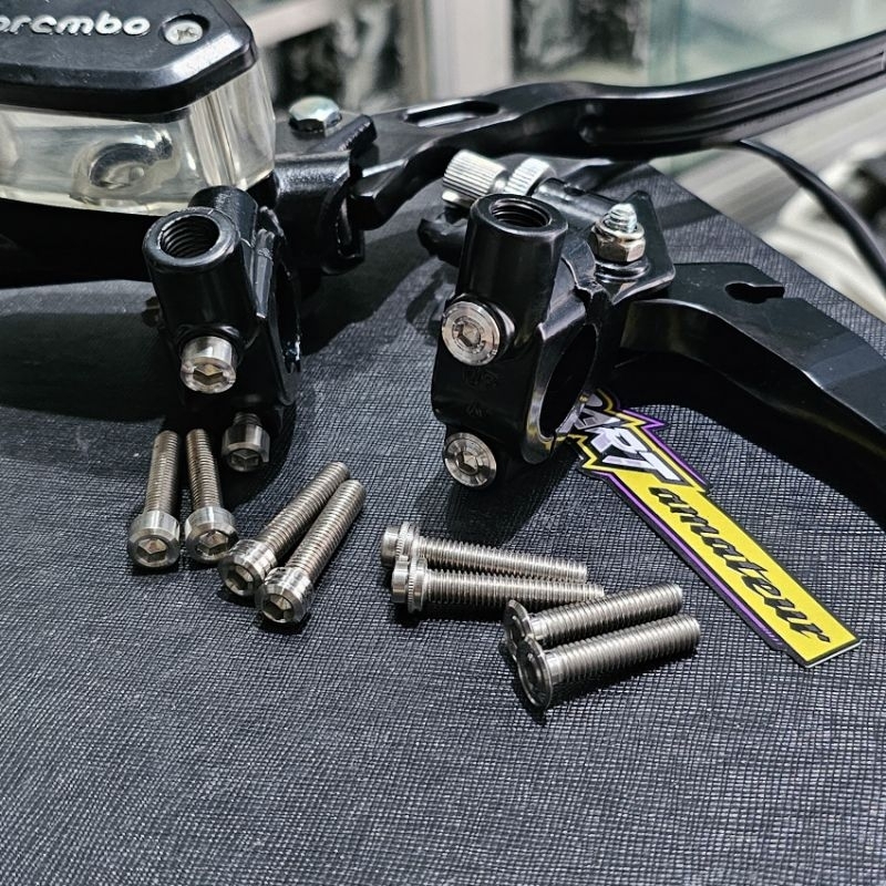 Jual Baut L stainless M6/ BAUT 10 baut klem handle kopling / baut ...