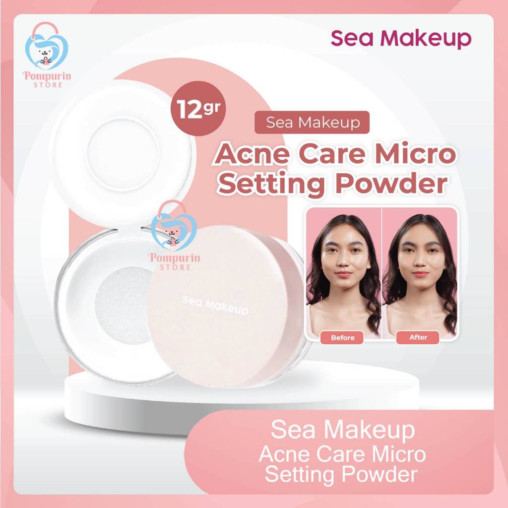 Jual SEA MAKEUP Acne Care Micro Setting Powder 12gr - Setting Powder ...