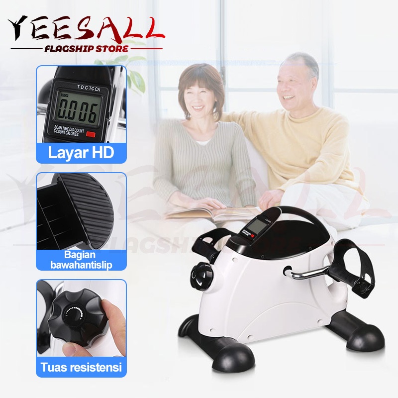 Jual Sepeda Terapi Statis/ Mini Exercise Bike Elektric / Sepeda Statis ...