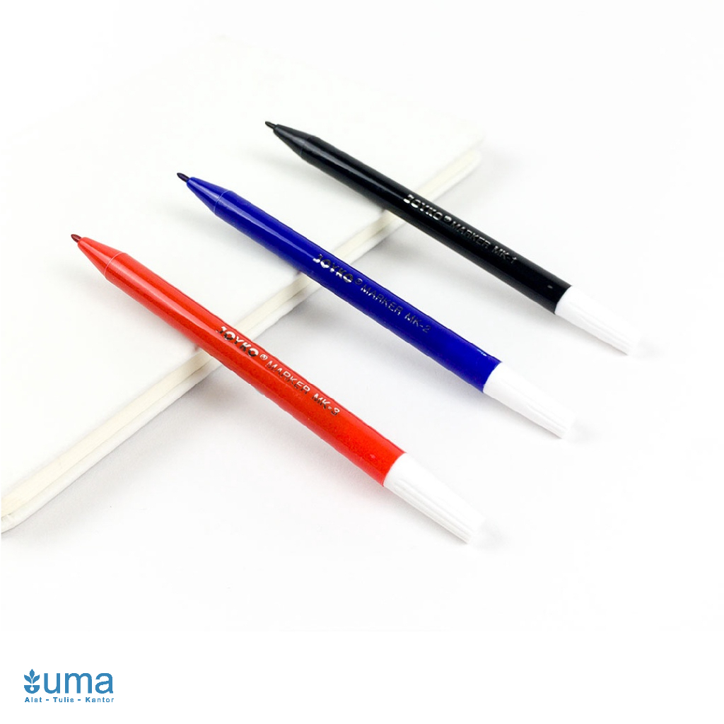 Jual Spidol Warna Kecil / Marker Joyko MK-1 ~ 3 I Sepidol | Shopee ...