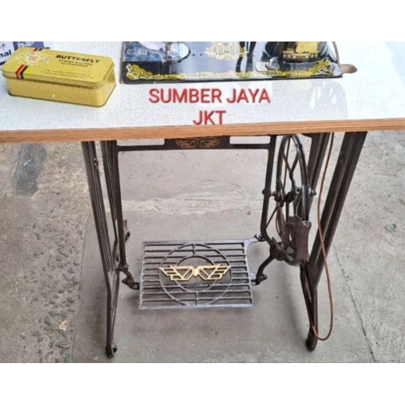 Jual meja datar dan kaki goes butterfly. | Shopee Indonesia