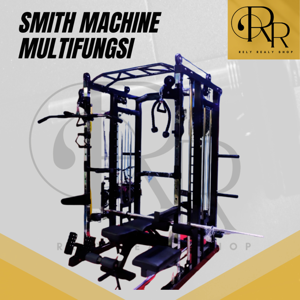 Jual Smith machine multifungsi like magnus smith multy gym alat fitness ...