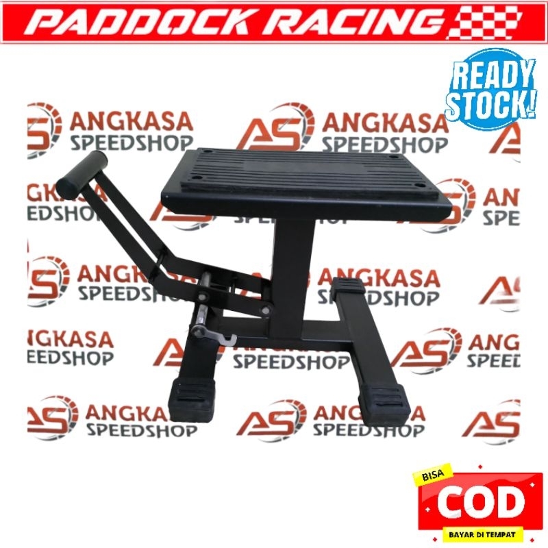 Jual STANDARD PADDOCK JACKSTAND PEDOK MOTOR TRAIL UNIVERSAL PADDOCK ...