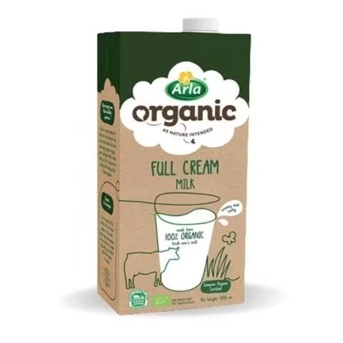 Jual Arla Full Cream Milk UHT Organic / Susu Sapi Creamy UHT Organik ...