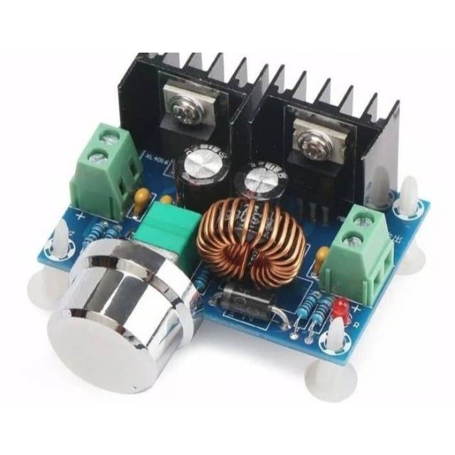 Jual Modul XL4016 DC Step Down Buck Converter 8A 200W + Knob & Spacer | Shopee Indonesia