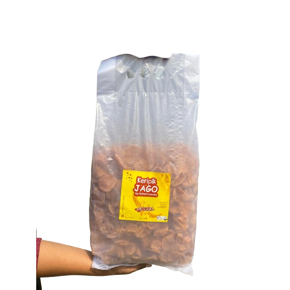Jual Keripik Jago Krispi Sehati Snacks Original 1000GR | Shopee Indonesia