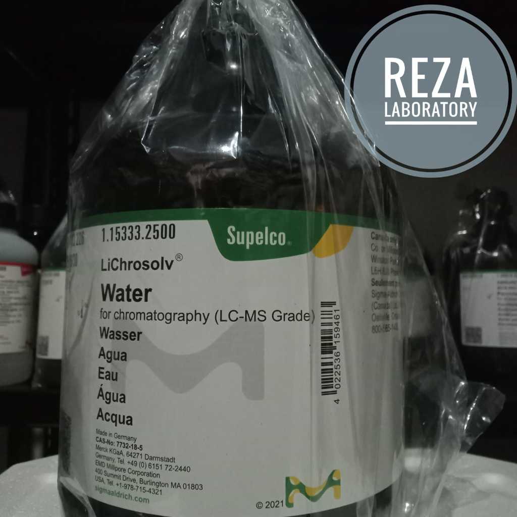 Jual WATER FOR CHROMATOGRAPHY HPLC MERCK 115333 2,5L / MERCK WATER ...