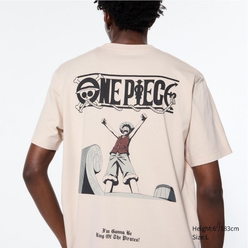 Jual t-shirt UNIQLO x one piece- tshirt one piece x UNIQLO- UT ...