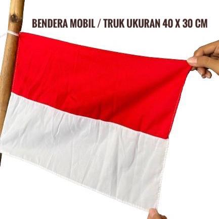 Jual Bendera Merah Putih 30 x 40cm / Bendera Mobil / Bendera Truk ...
