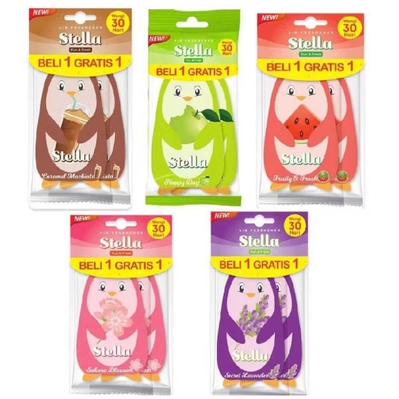 Jual Stella Pengharum Mobil buy 1 get 1 Fun & Fresh | Daily Freshness ...