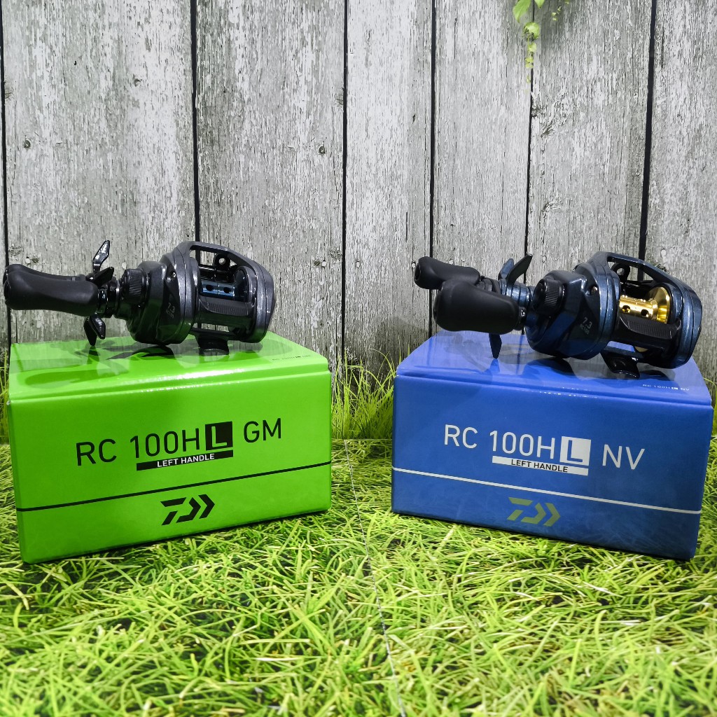 Jual REEL BC DAIWA RC 100 HL GM | NV | 4+1 | BAITCASTING | CASTING REEL ...