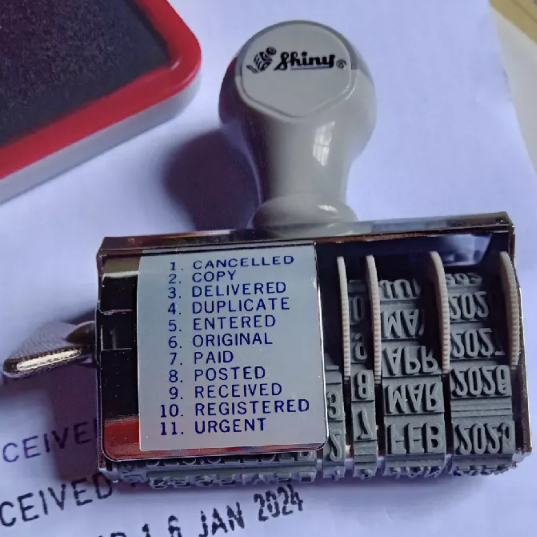 Jual Stempel Shiny S-70 S70 (Office Stamp - Tanggal) Paid Received ...