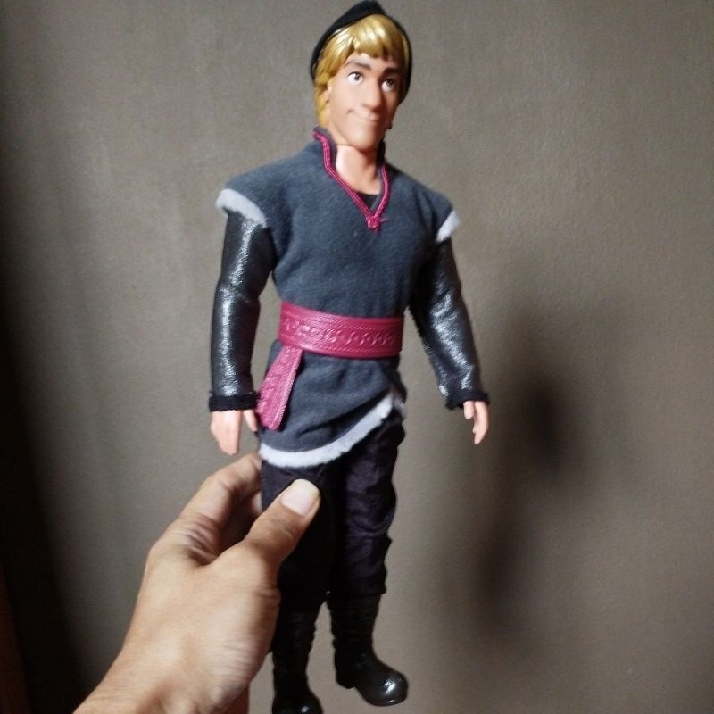 Jual Disney Mattel Kristoff custom costume with removable hat n boots ...