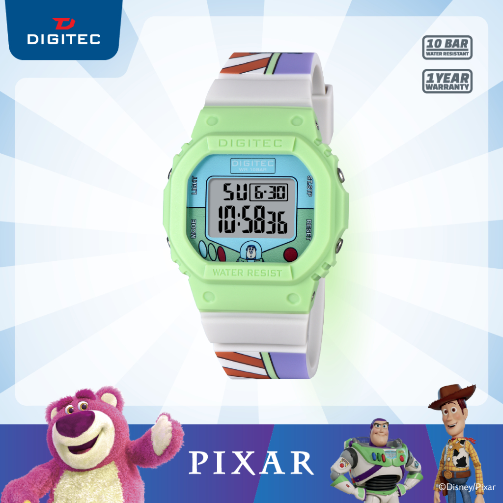 Jual Jam Tangan Digital Digitec BDG-7100T Special Edition PIXAR ...