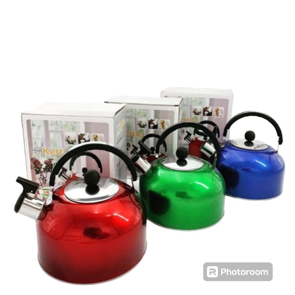 Jual TEKO SIUL 3 LITER 4 LITER 5 LITER STAINLESS/TEKO BUNYI STAINLESS ...