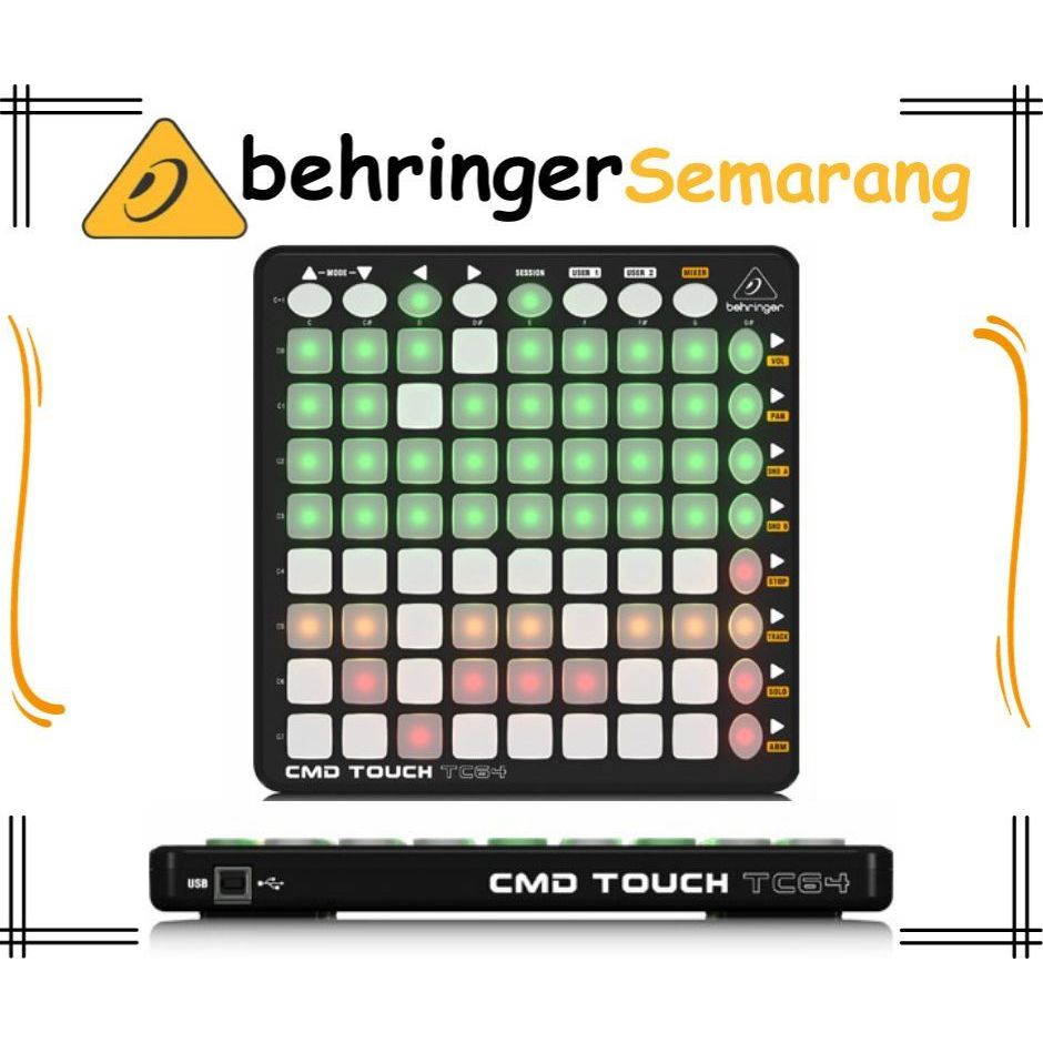 Jual Behringer CMD TOUCH TC64 / TC-64 / TC 64 Clip Launch Controller ...
