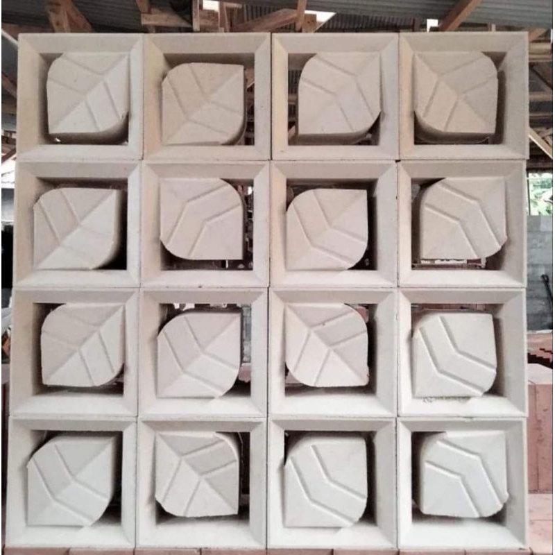 Jual Roster beton minimalis motif Daun | Shopee Indonesia
