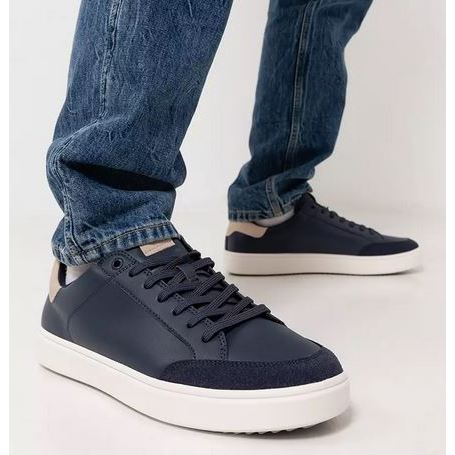 Jual Sepatu Aldo Courtspec Sneakers Navy Original | Shopee Indonesia
