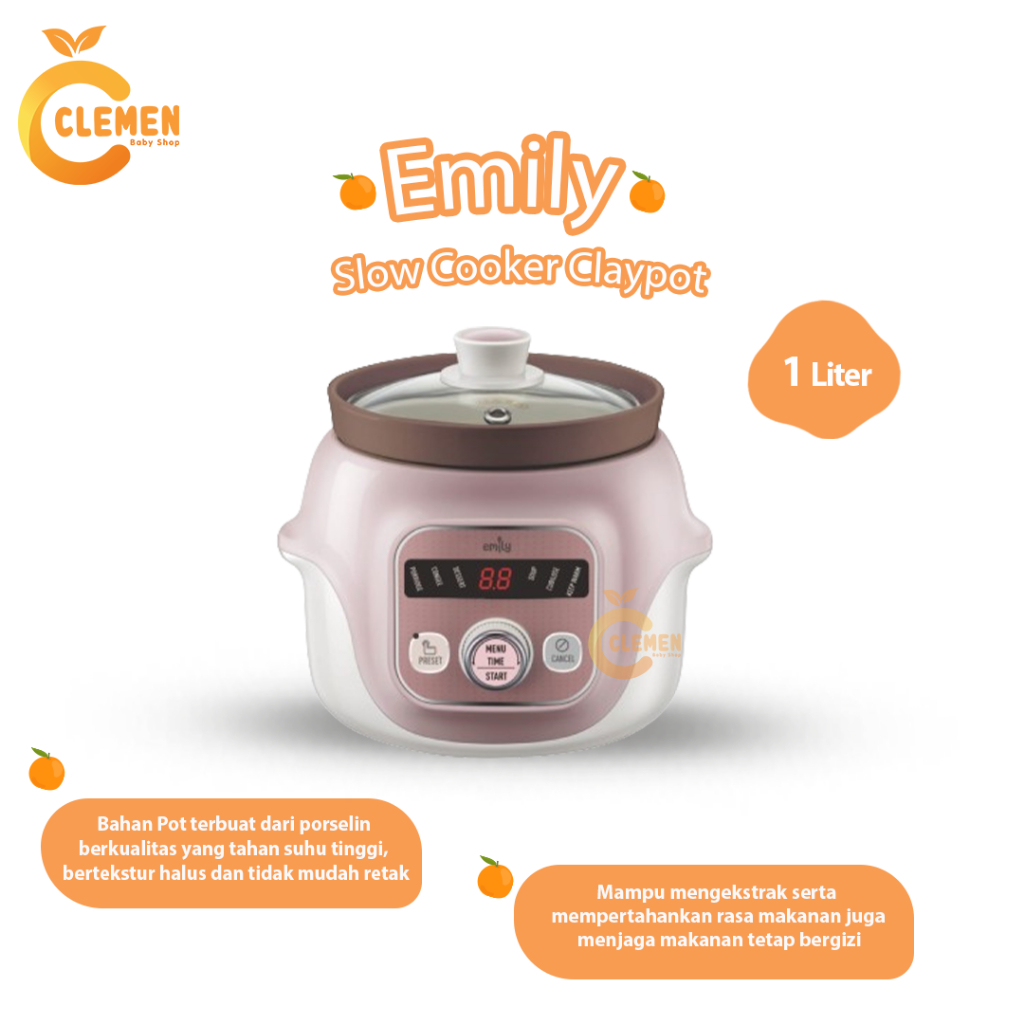 Jual Emily Slow Cooker Claypot 1L | Shopee Indonesia