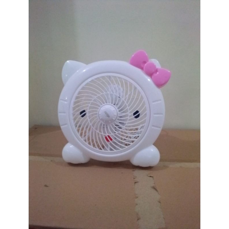 Jual Kipas Angin Karakter/Kipas angin kecil/Kipas angin Hello Kitty ...
