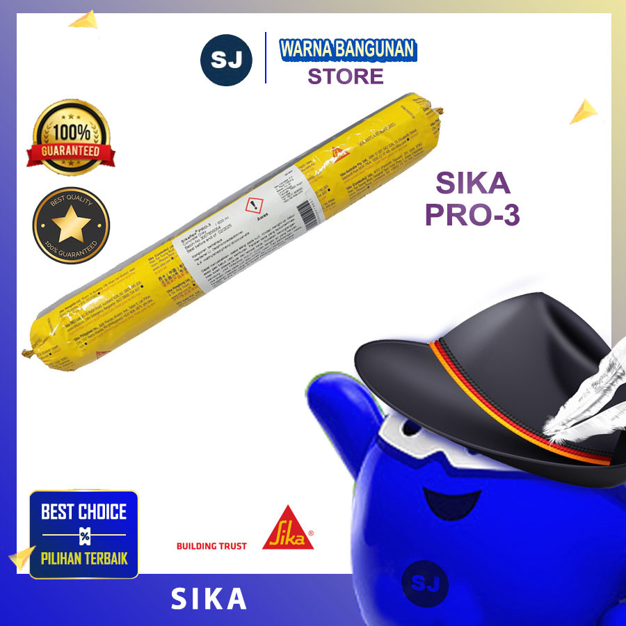 Jual Sika Sikaflex PRO 3 sealant sosis sausage celah serbaguna 600ml ...