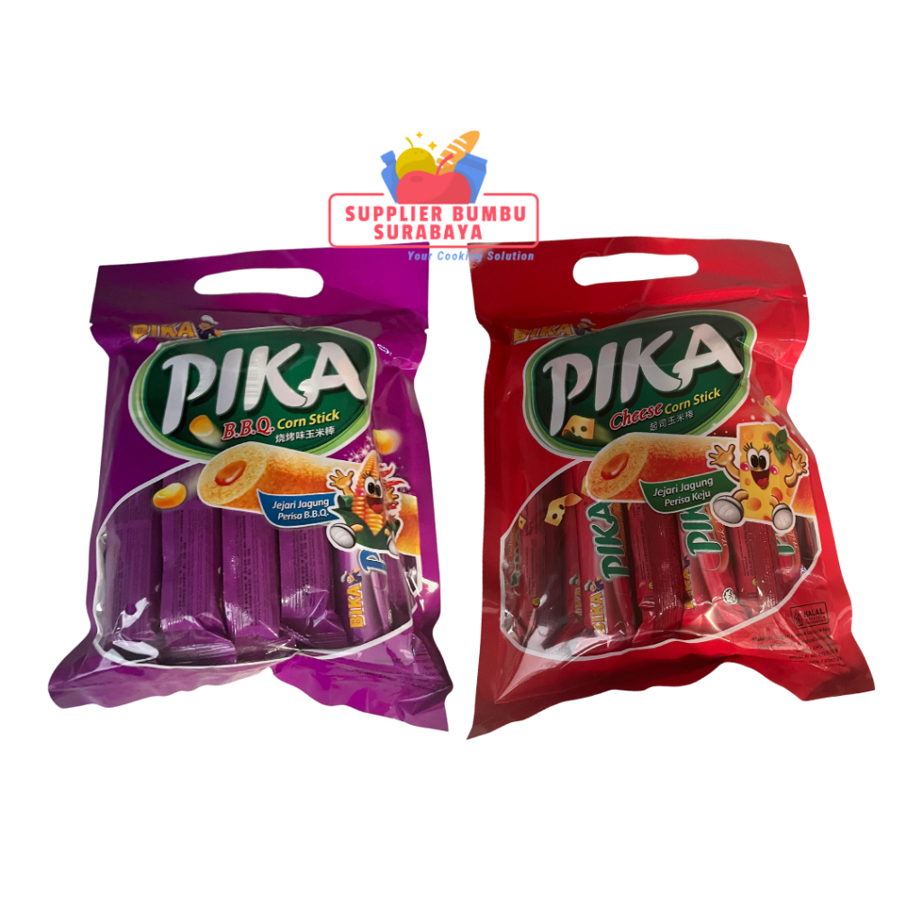 Jual Bika Pika Corn Stick Momogi 100g BBQ Cheese Isi 10 pcs | Shopee ...