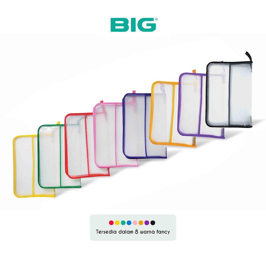 Jual BIG Tas Map/ Zipper Bag Transparant/ Map Plastik Zipper Bening ...