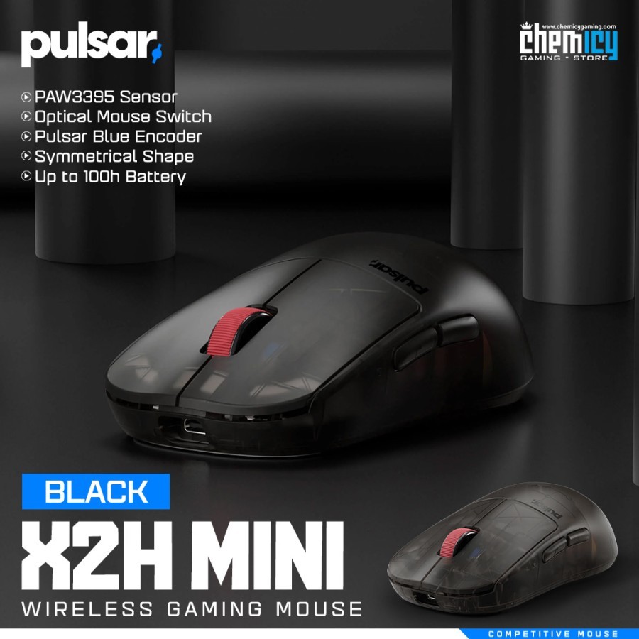 Jual Pulsar X2H Mini / X2-H Mini Clear Black Edition Ultra-Lightweight ...