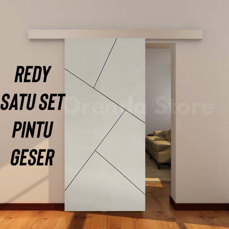 Jual Satu Ses Pintu Geser | Satu Set Pintu Sleding | Pintu Kamar Geser ...