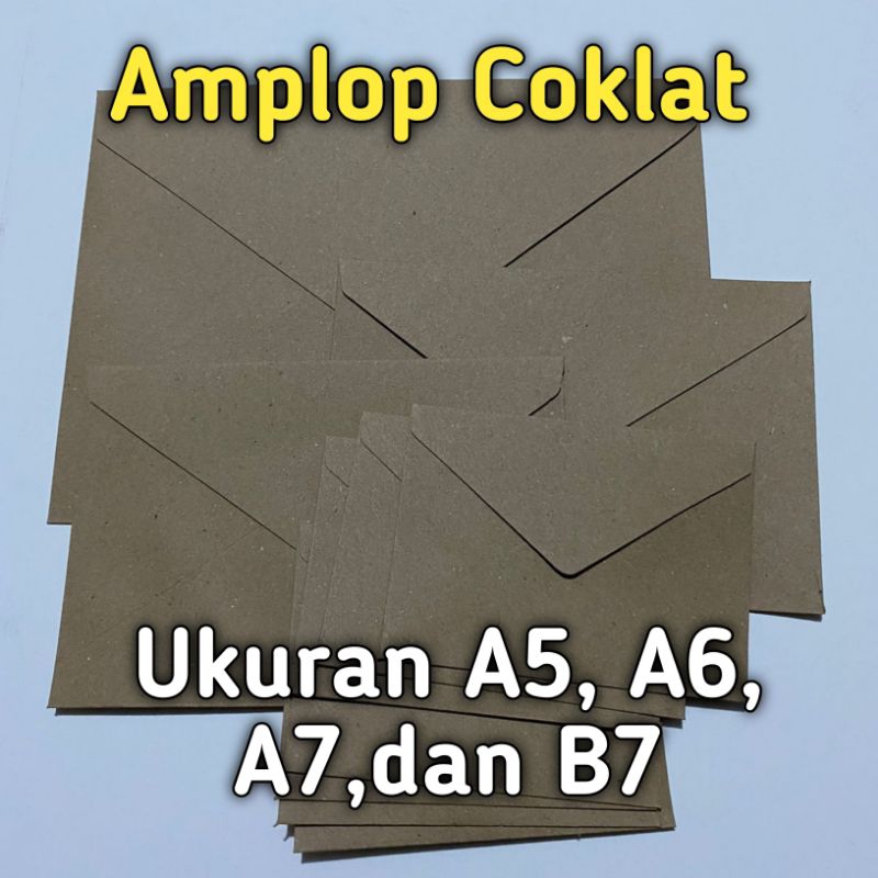 Jual AMPLOP A5/A6/B7/AMPLOP VINTAGE/AMPLOP UNDANGAN/KRAF/VINTAGE ...