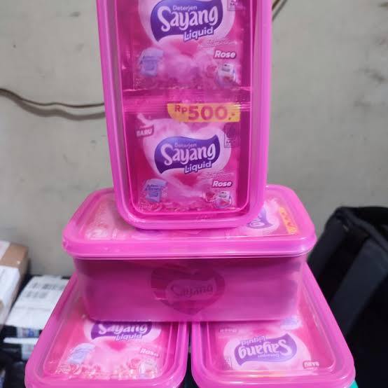 Jual 24 sachet sayang liquid sabun cair sayang detergen cair | Shopee ...