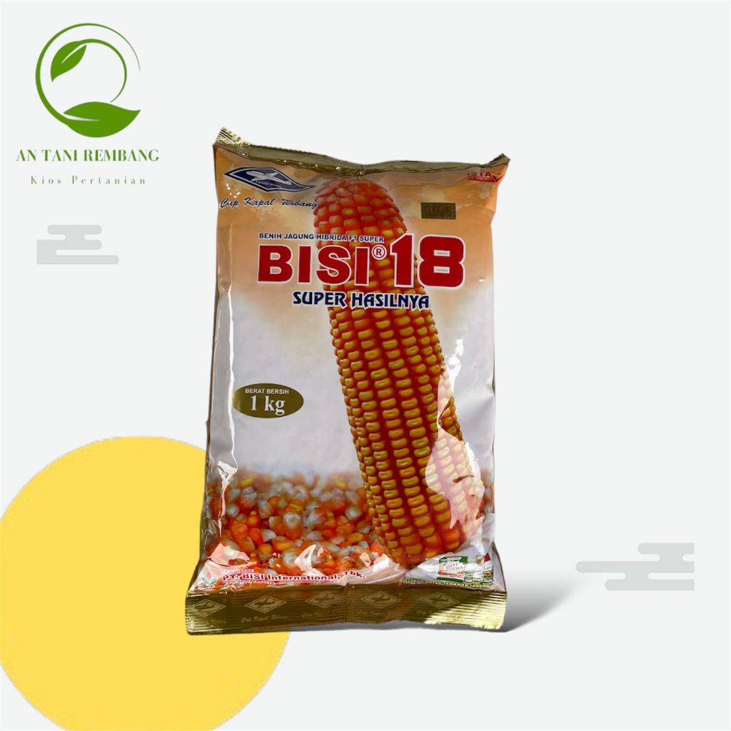 Jual BENIH JAGUNG BISI 18 HIBRIDA 1 KG Original TAHAN BULAI- EXP 05-03 ...