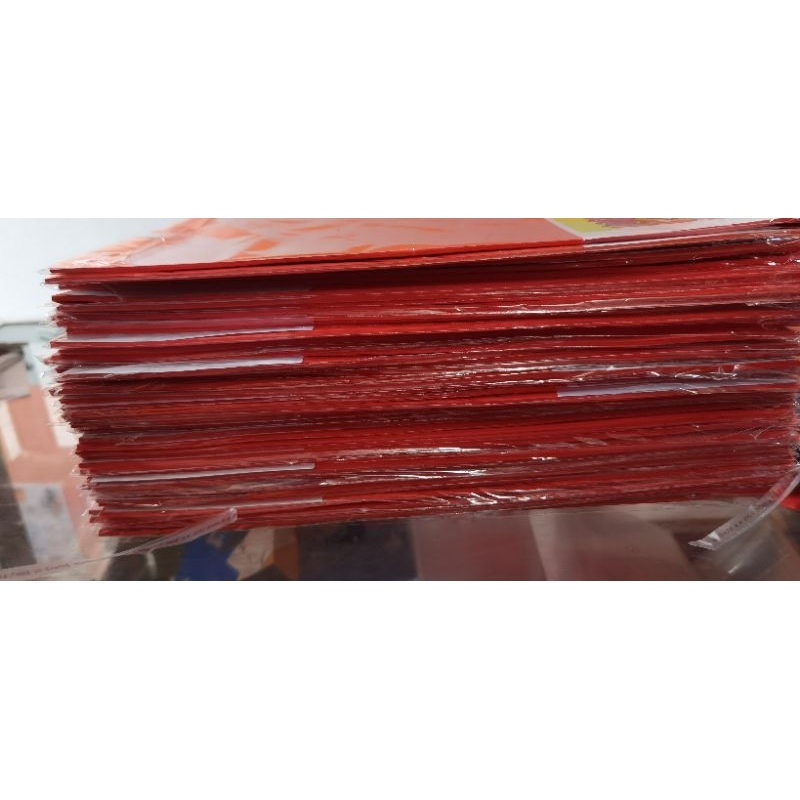 Jual Kertas HVS Warna Merah / Red A4 Maxi Colour 80gr isi 20 lembar ...