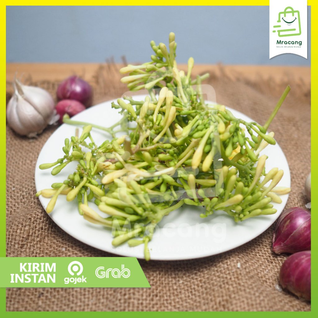 Jual Sayur Bunga Pepaya / Kembang Kates - Berat 250gram | Shopee Indonesia