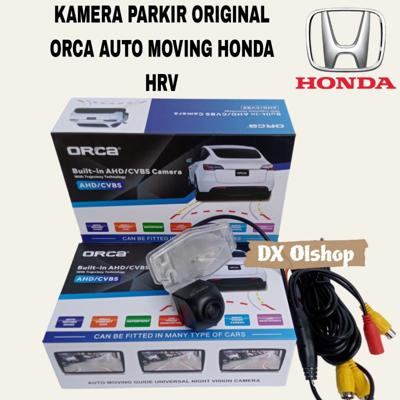 Jual Kamera parkir mundur orca OEM honda HRV auto moving high quality | Shopee Indonesia