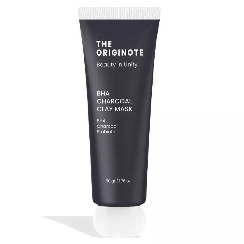 Jual The Originote BHA Charcoal Clay Mask - Masker Wajah Mud Mask ...