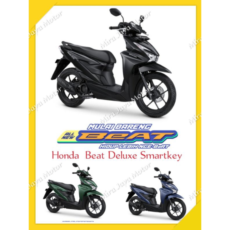 Jual DP Honda Beat Deluxe Smartkey (Motor Baru Kredit) | Shopee Indonesia
