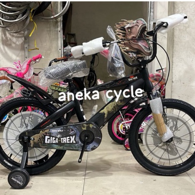 Jual Sepeda Anak Cowok Roda Empat BMX Element Giga Trex Dinosaurus ...