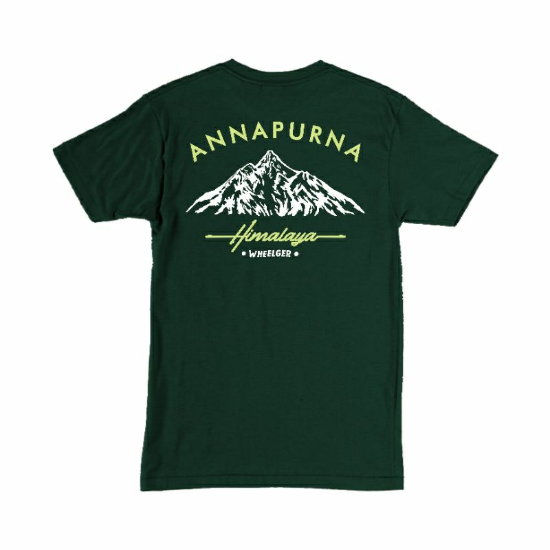 Jual Wheelger Himalaya T-shirt (KAOS GUNUNG) | Shopee Indonesia