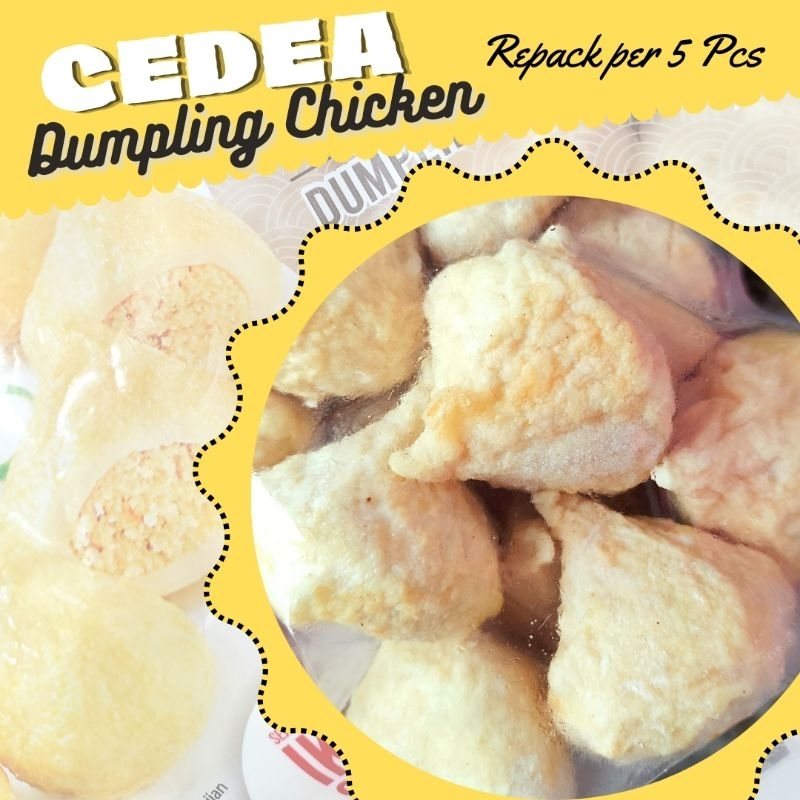 Jual CEDEA Dumpling Chicken Repack per 5 Pcs Dumpling Isi Ayam Cincang ...