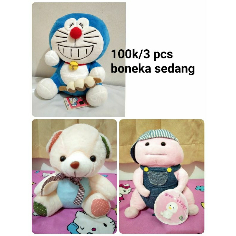 Jual PAKET BONEKA (IMPORT- NEW TAG-ORI-PRELOVED) | Shopee Indonesia