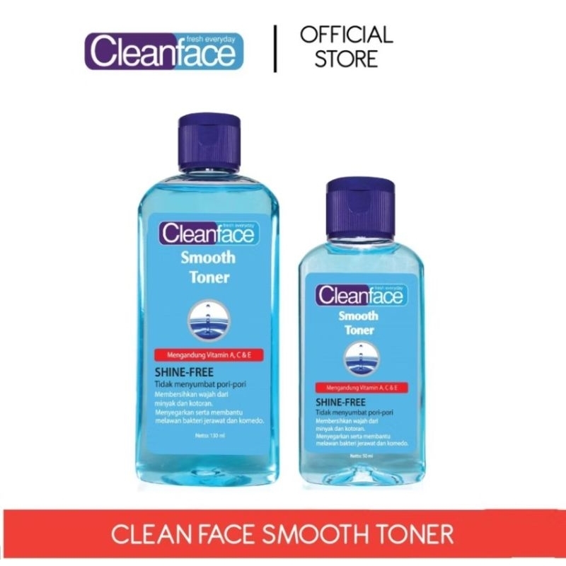 Jual Purbasari Clean Face Smooth Toner 50ml / 130ml | Shopee Indonesia