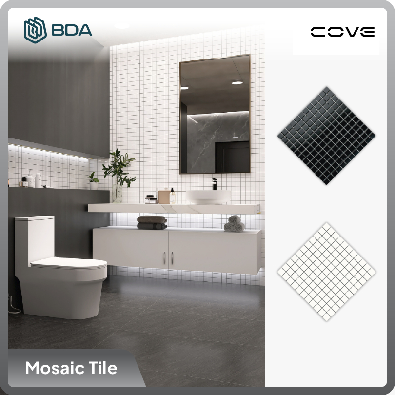 Jual BDA Granite Tile Keramik Dinding Kamar Mandi Keramik Dinding Dapur Mosaic Tiles Keramik ...