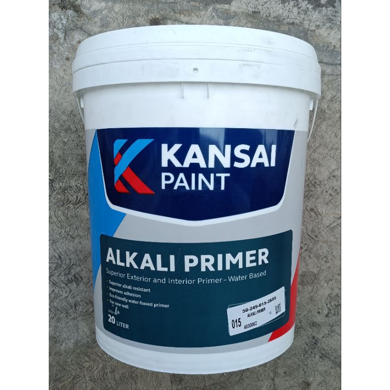 Jual Alkali Primer Pail 20 Liter Cat Dasar Tembok Superior Kansai Paint ...