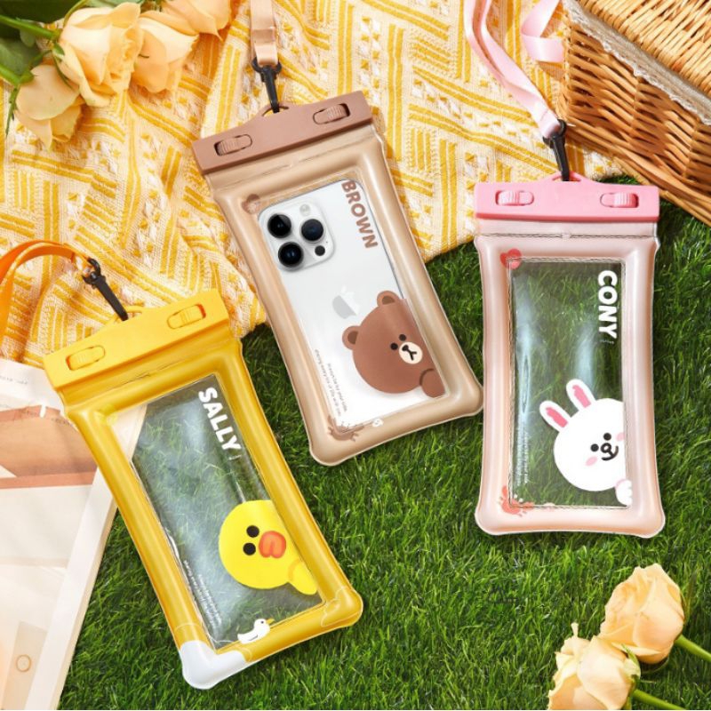 Jual LINE FRIENDS Phone Waterproof Bag Original | Shopee Indonesia