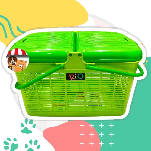 Jual Keranjang Rio Kecil 2 Pintu - Pet Cargo Kucing | Shopee Indonesia