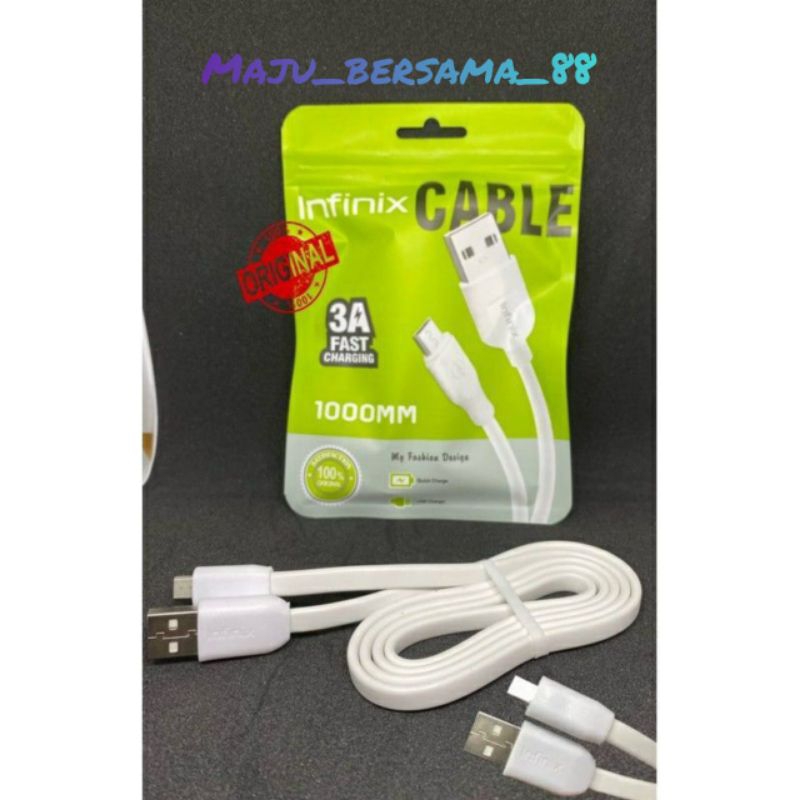 Jual KABEL DATA INFINIX 3.A 1000MM MICRO USB | Shopee Indonesia