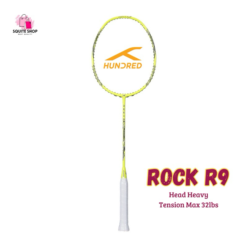 Jual RAKET ORIGINAL HUNDRED ROCK R9, T-REX 800, POWER RAY 900 BADMINTON ...