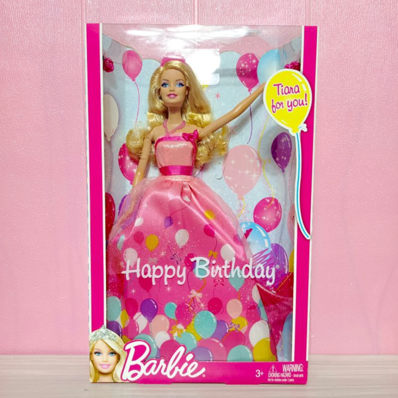 Jual Barbie Birthday Princess Doll Gift Set | Shopee Indonesia