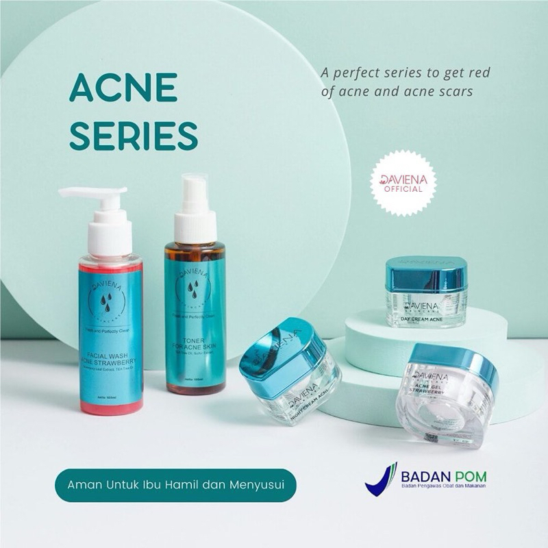 Jual Daviena SkinCare Paket Acne Daviena Skincare Skin Care ...